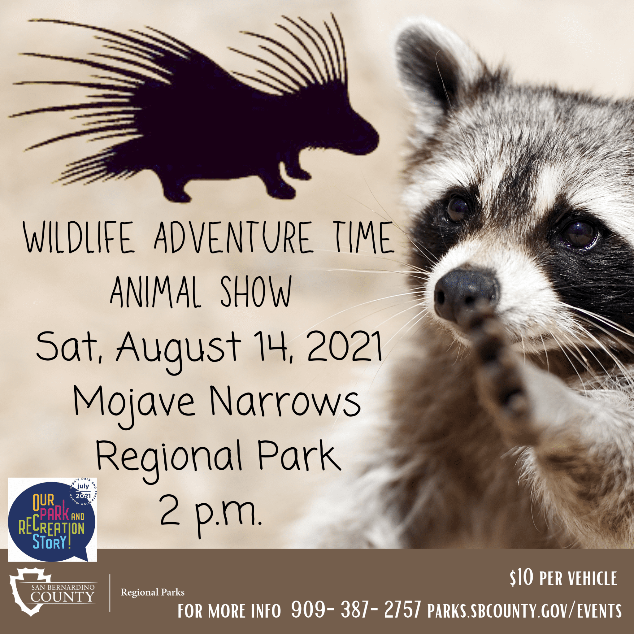 Wildlife Adventure Time Animal Show – Parks