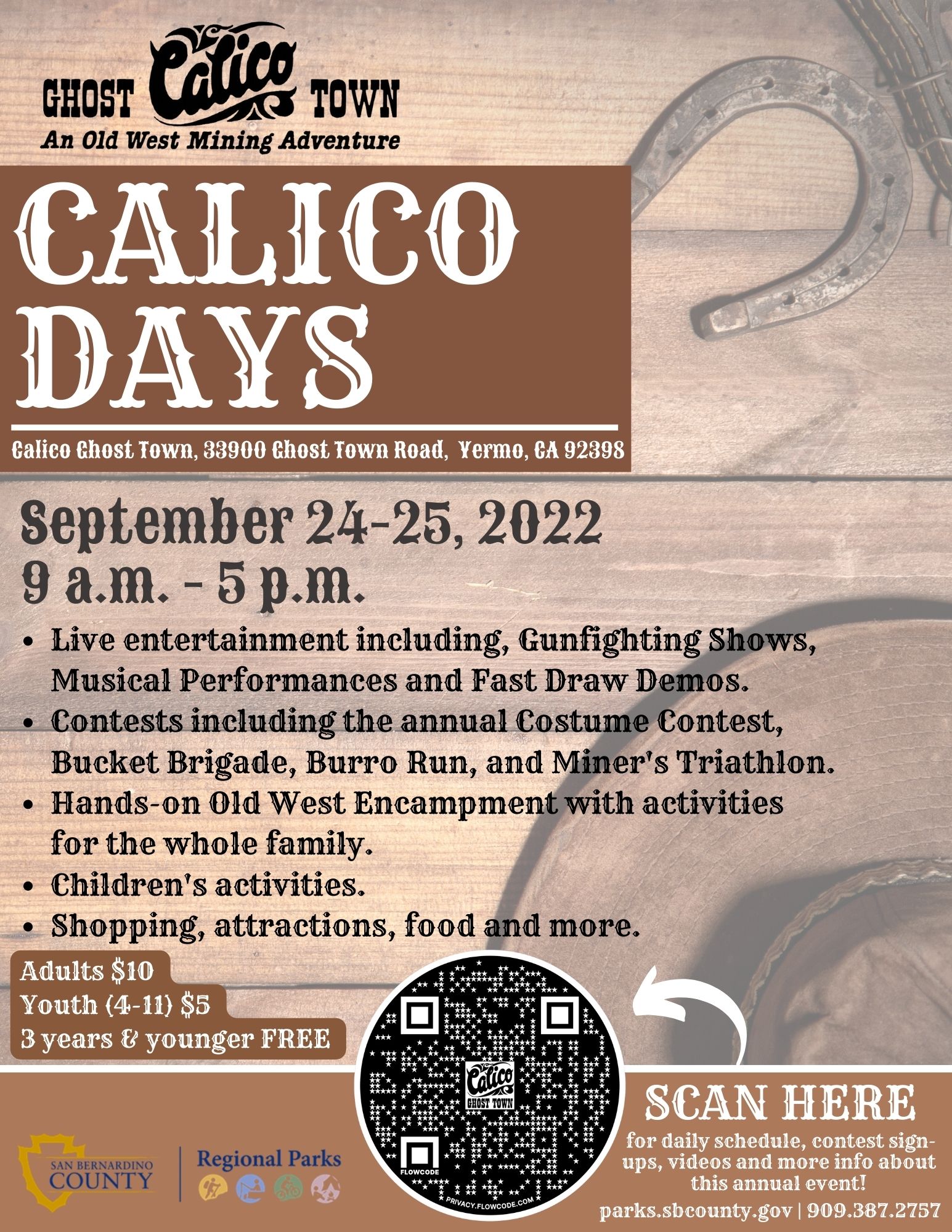 Calico Days at Calico Ghost Town – Parks