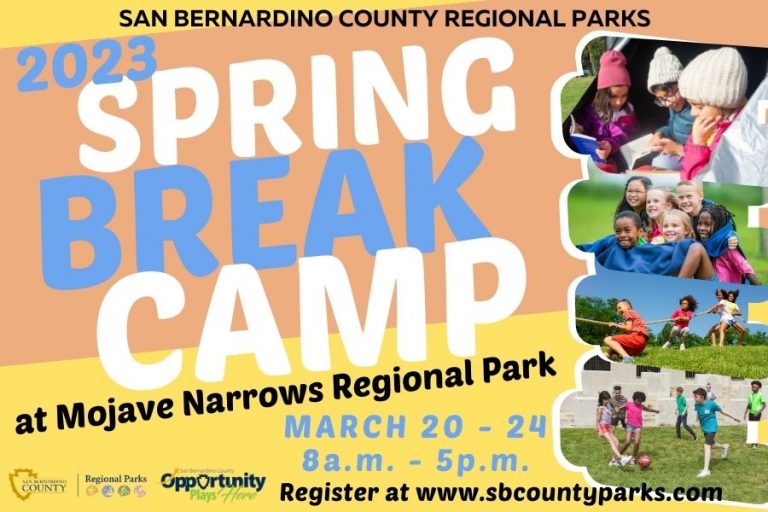 Spring Break Camp at Mojave Narrows Regional Park – Parks