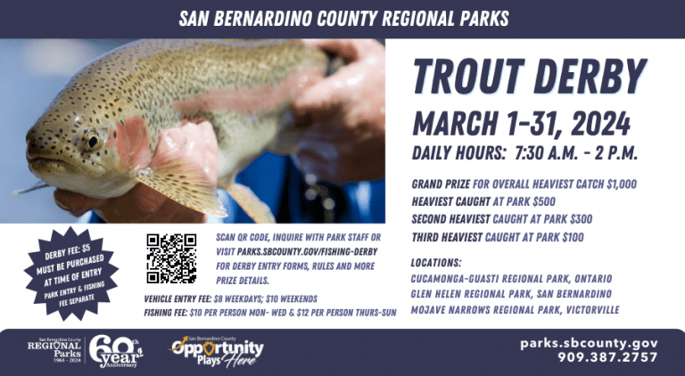 Trout Derby at Cucmamonga-Guasti – Parks