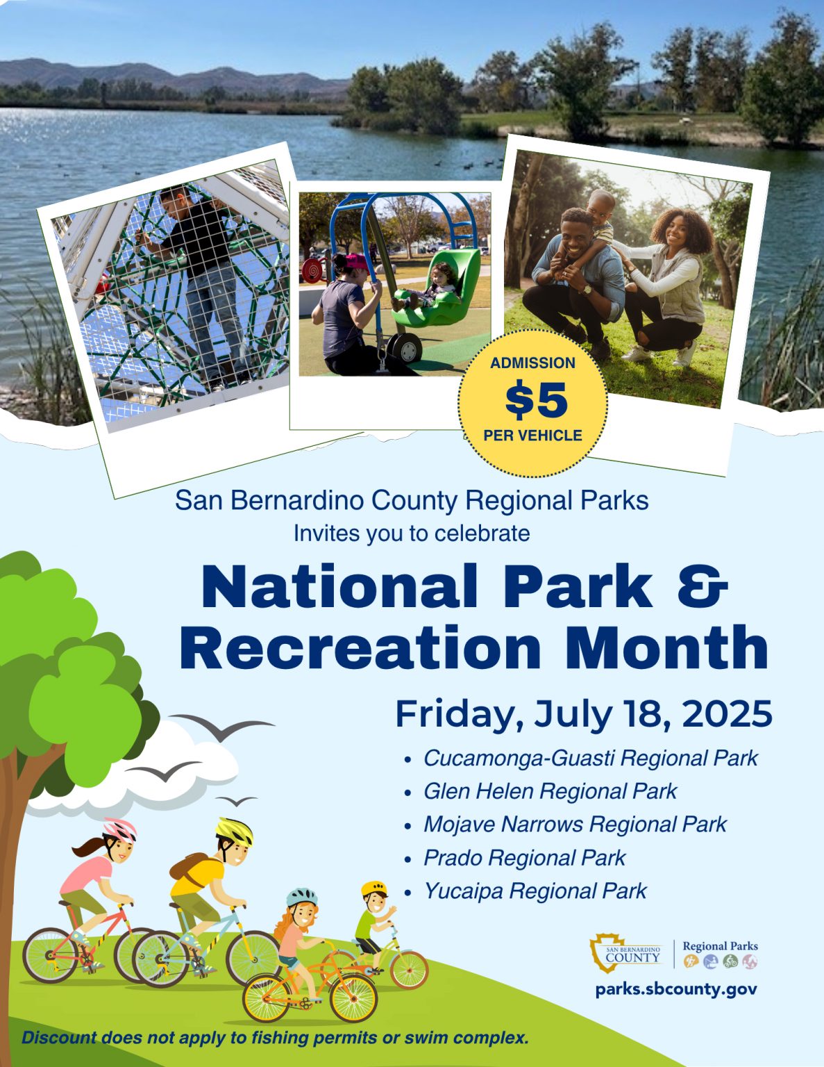 Parks & Recreation Month Half-Price Day – Parks